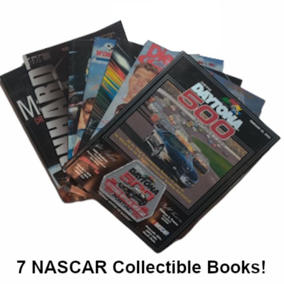 Variety | Other | 7 Nascar Collectors Books | Poshmark